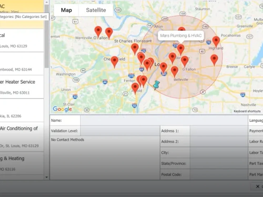 A customized google map | Upwork