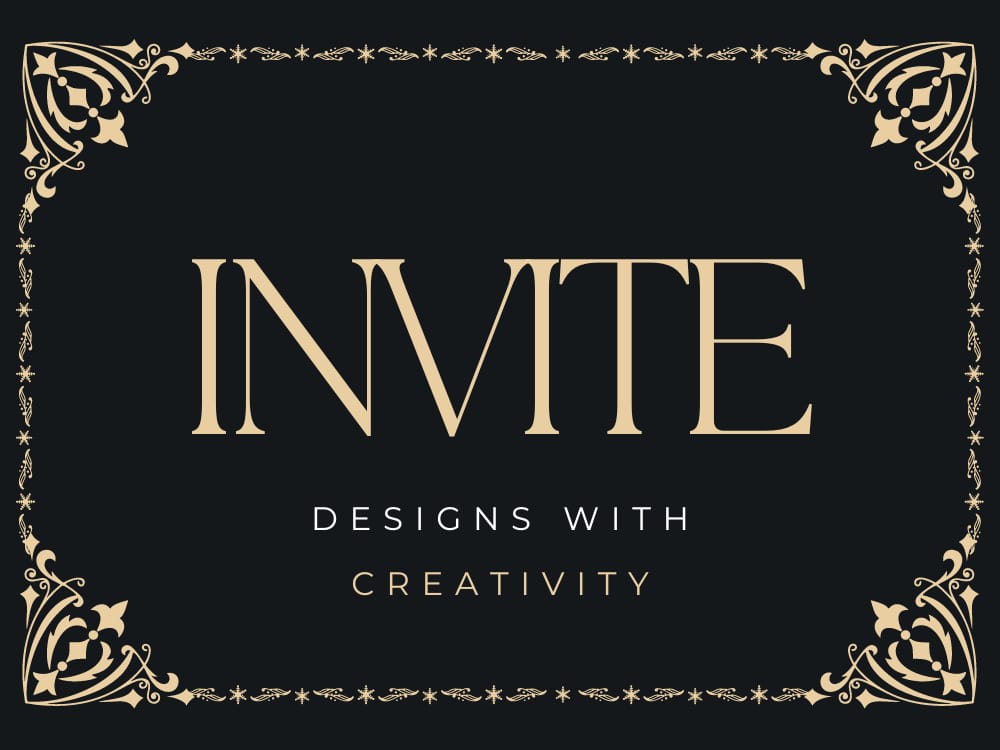 A professional wedding invitation card design within 24 hours | Upwork