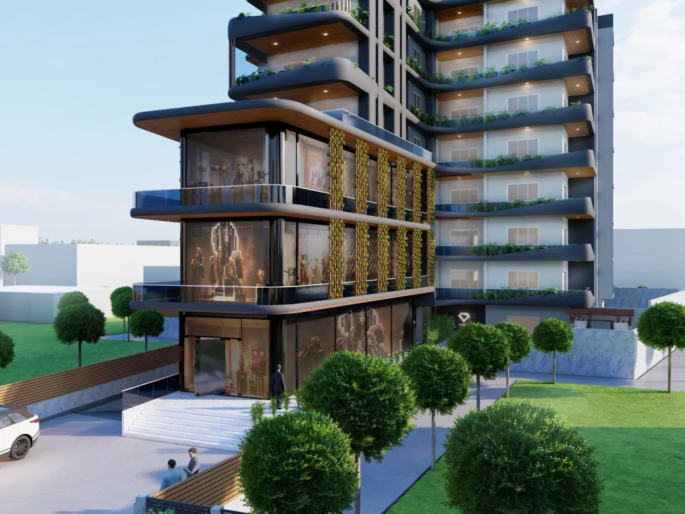 4 rendered views for any architectural project | Upwork