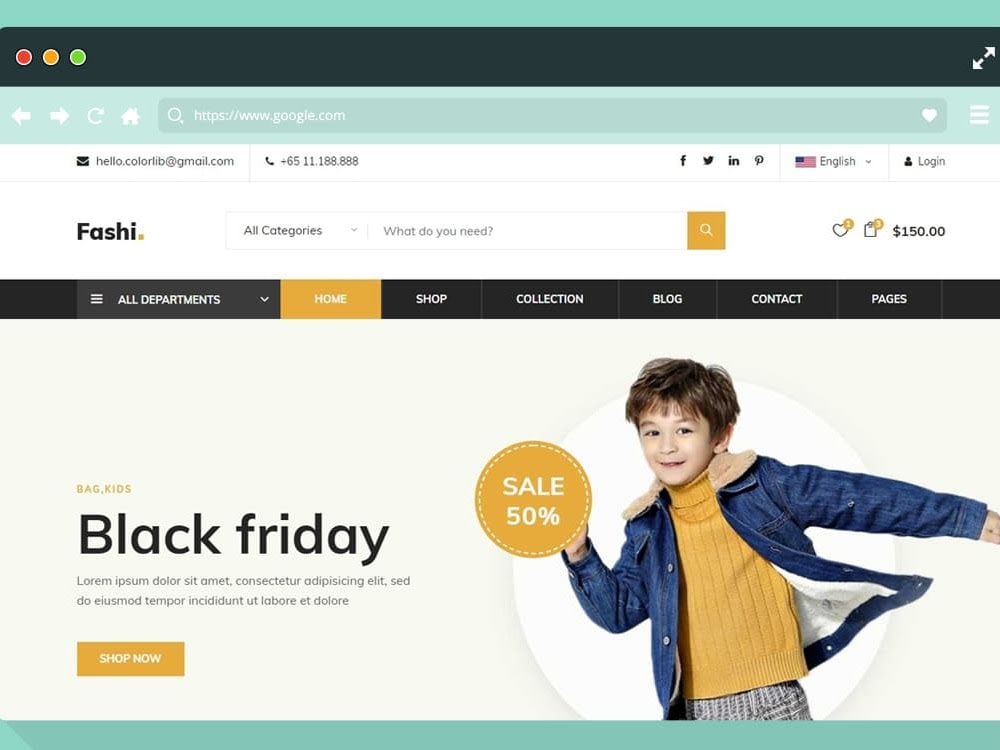 A fantastic e-commerce website with unlimited revisions | Upwork