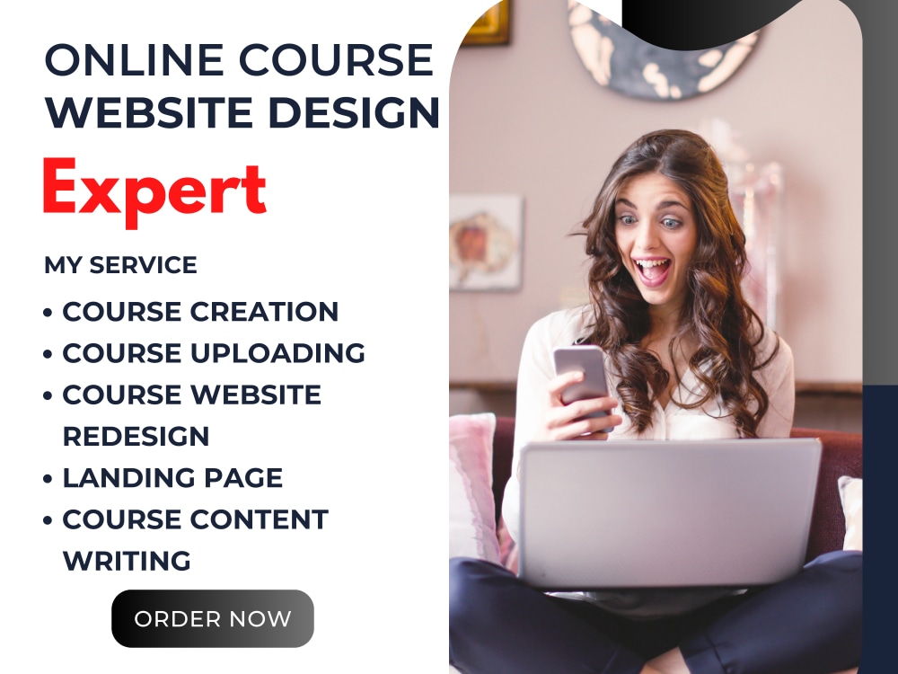 Kajabi, Thinkific, Wix online course creator, eLearning course website | Upwork