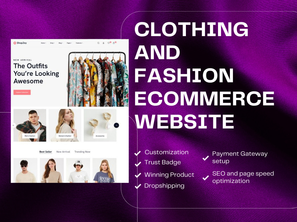Clothing Shopify store | Print On Demand clothing | clothing Shopify ...