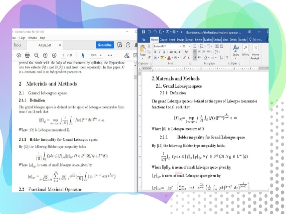 Maths, physics, chemistry equations & diagrams typed in Word or ...