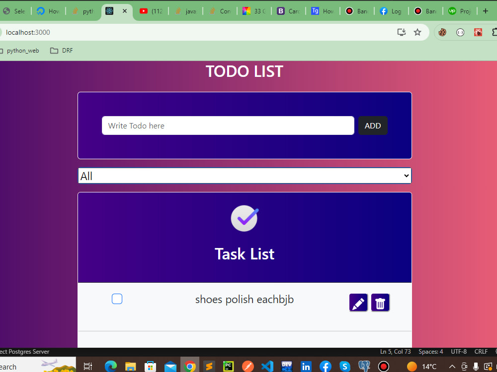 A fantastic web Task Management Application | Upwork