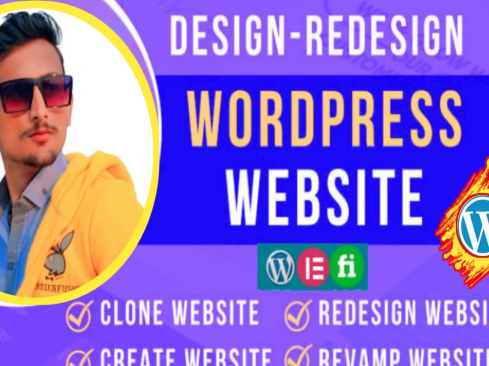 WordPress website design and landing page design using WordPress elementor | Upwork