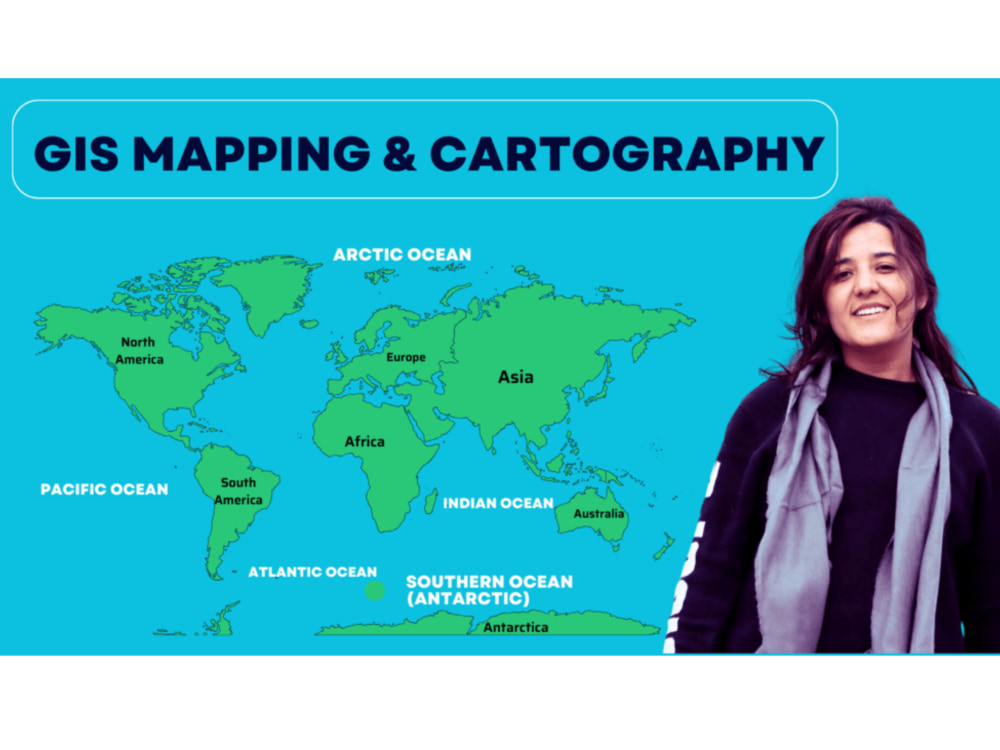 A professional gis maps, cartographic topographic map | Upwork