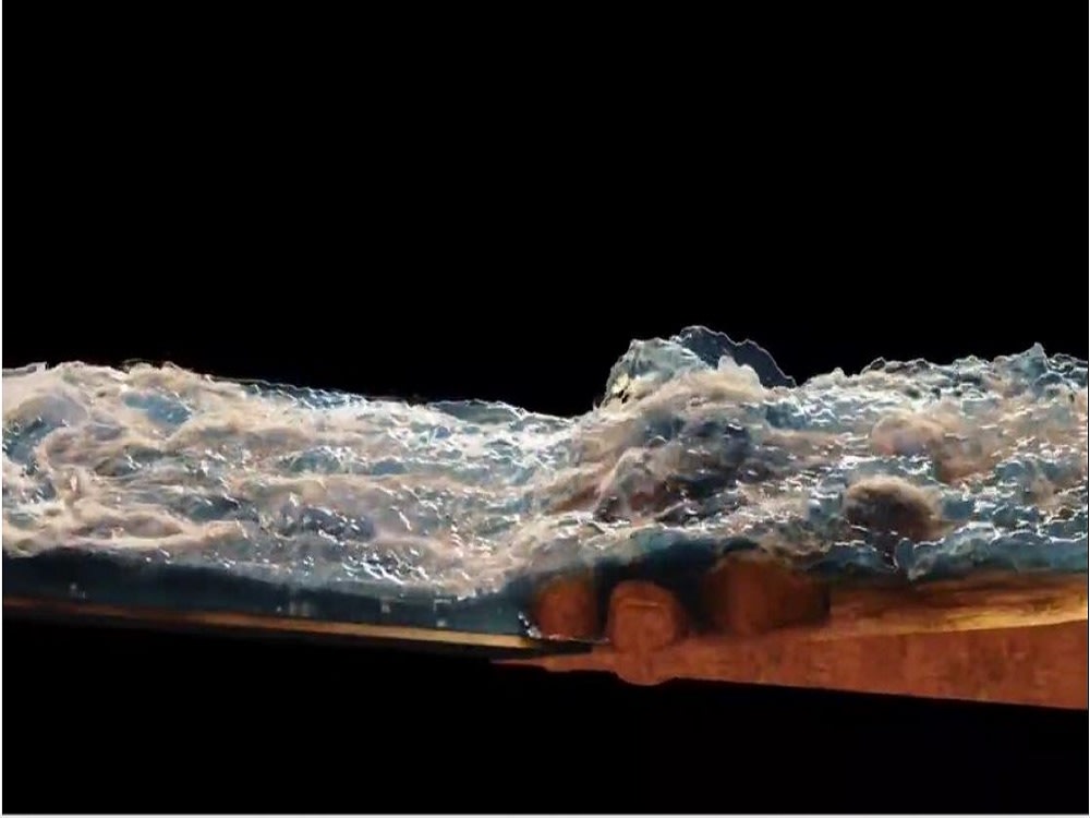 A realistic 3d water simulation, cgi liquid simulation and fluid ...