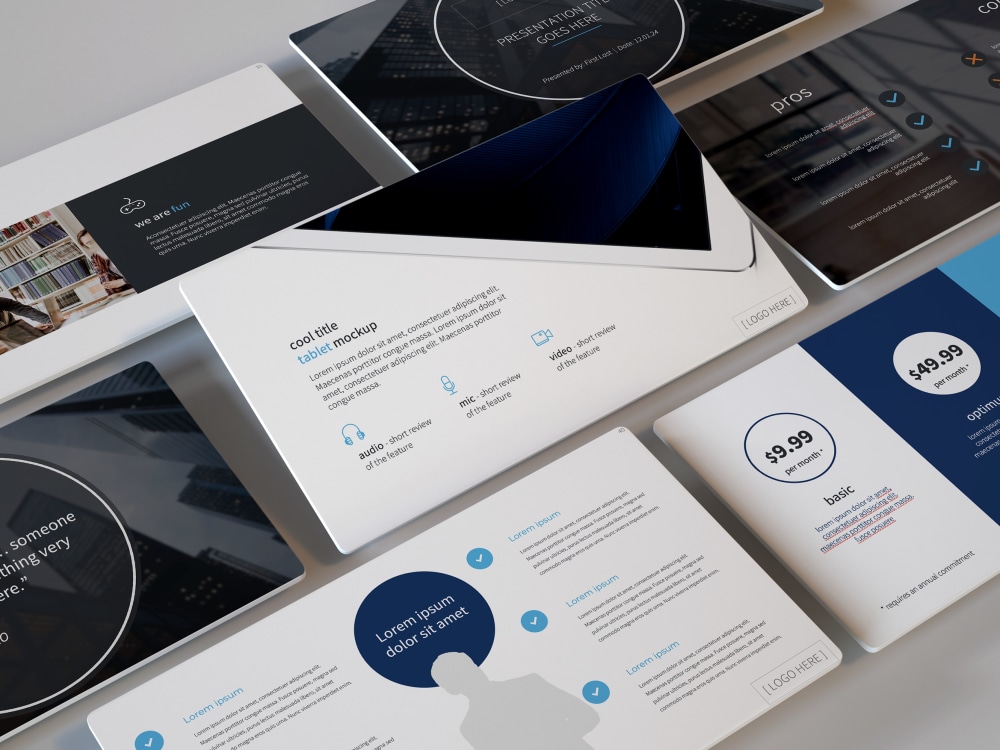 A meticulously crafted PowerPoint template. | Upwork