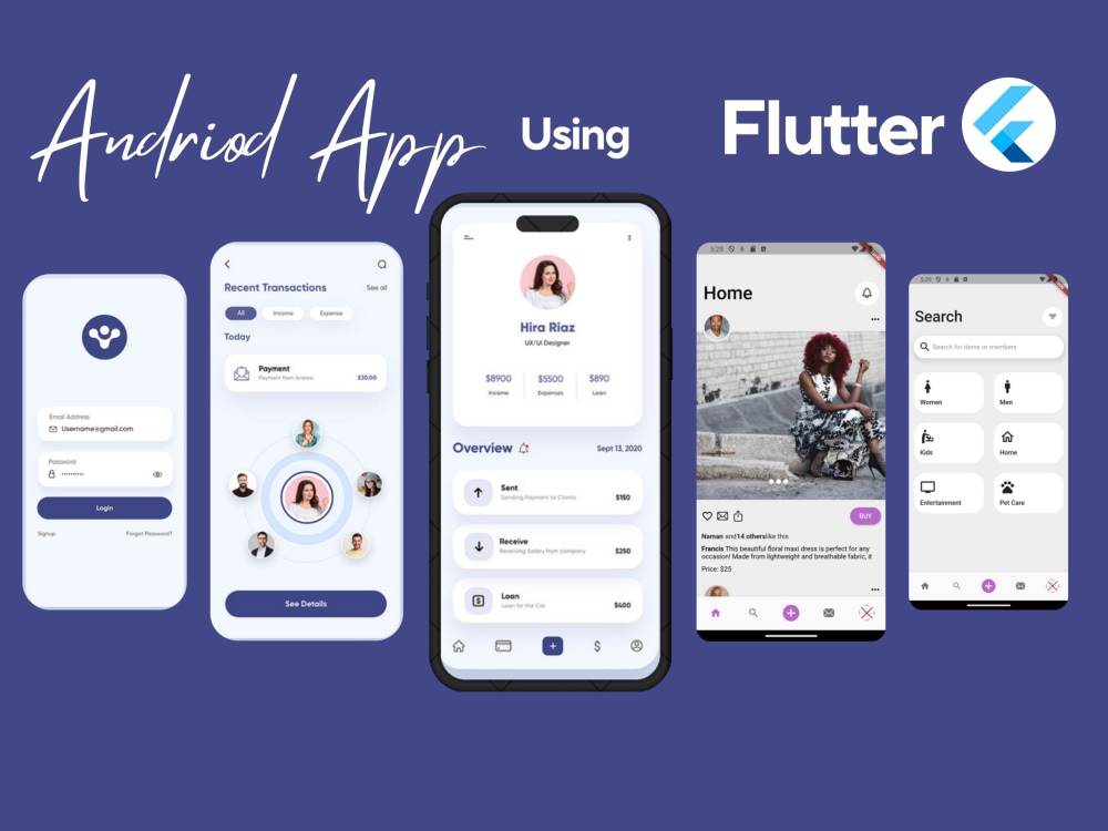 Flutter Ui Figma To Flutter Static App Using Flutter Dart Firebase Upwork
