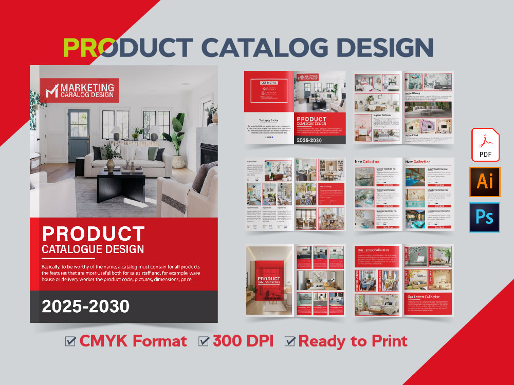 An eye catching catalog, booklet, lookbook or any product catalog | Upwork