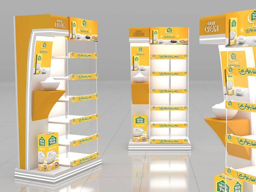 A professional 3D POSM Display for your brand | Upwork