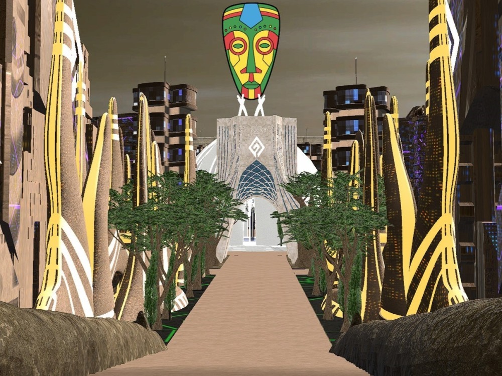 Realistic and interactive gallery metaverse at spatial io with unity ...