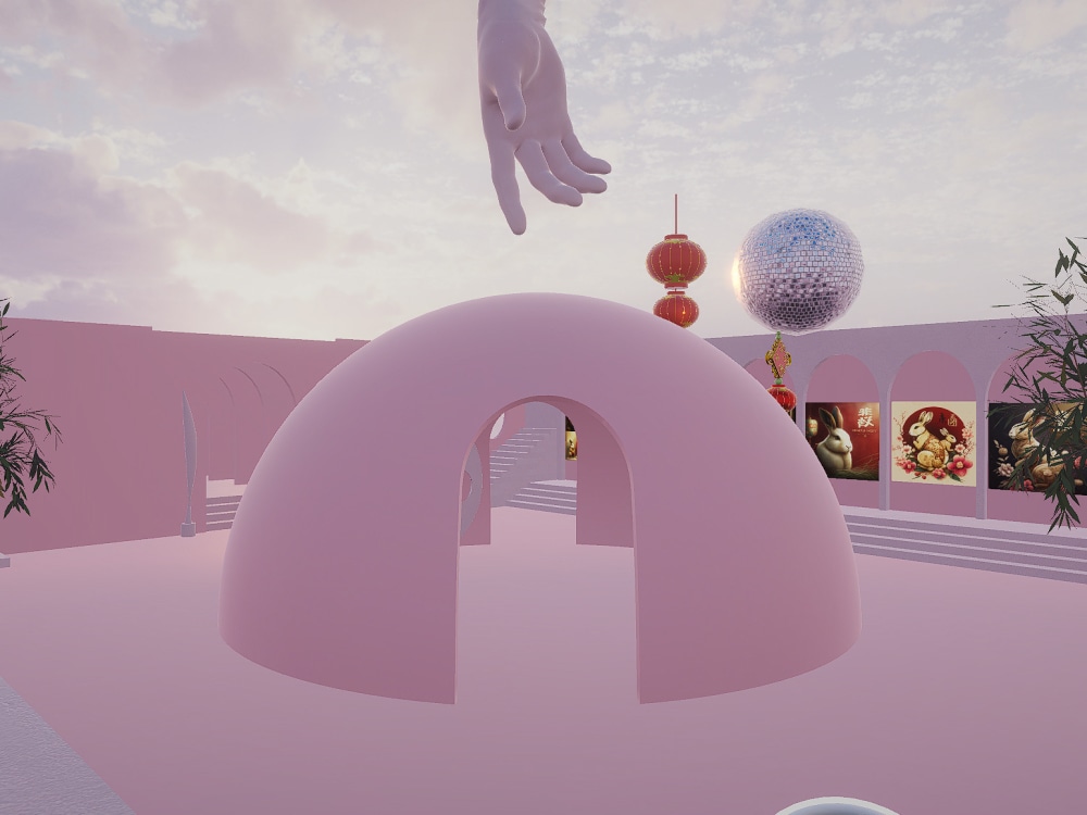 Realistic and interactive gallery metaverse at spatial io with unity ...