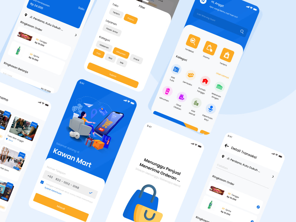 Modern UI/UX Design For Your Mobile App Or Website Using Figma Or Adobe ...