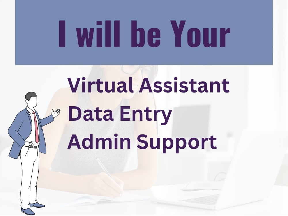 A professional Virtual Assistant | Data Entry | Admin Support | Upwork