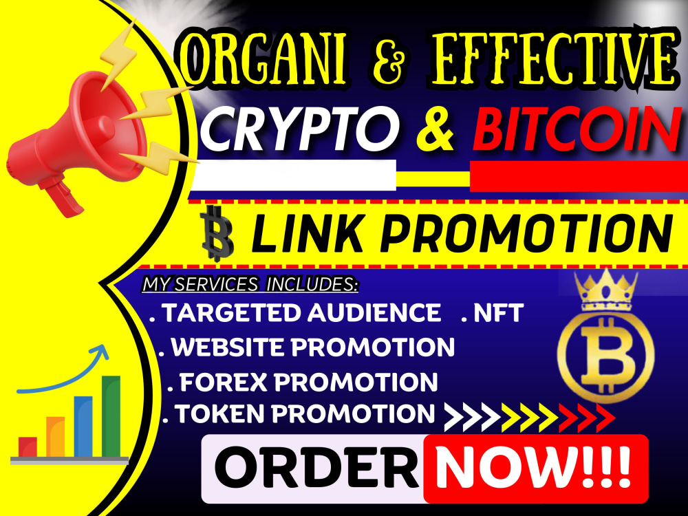 Bitcoin crypto currency, forex link promotion nft backlink | Upwork