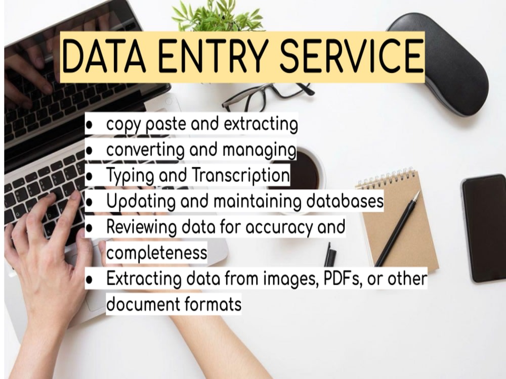 Data entry involves creating, converting, updating, extracting and managing | Upwork
