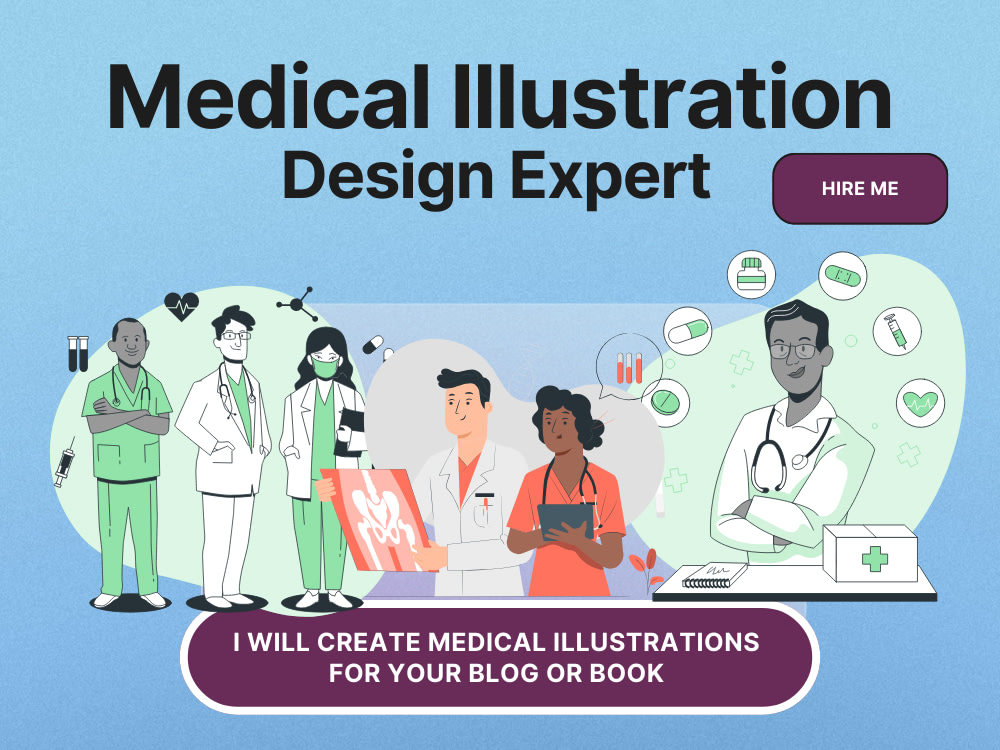 Medical, Biology, Health and Clinical Illustration design | Upwork
