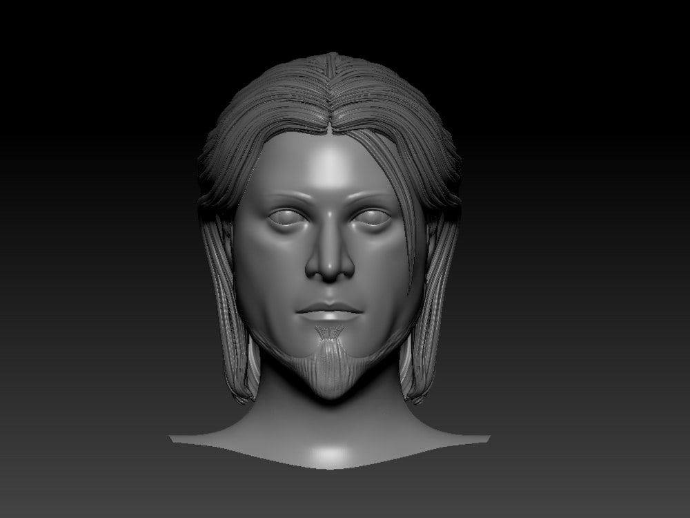 A Realistic Face Model Of the Character | Upwork