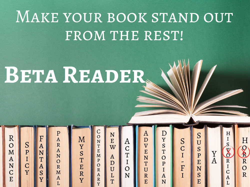 A beta reader and actionable steps and insights to improve your novel. | Upwork