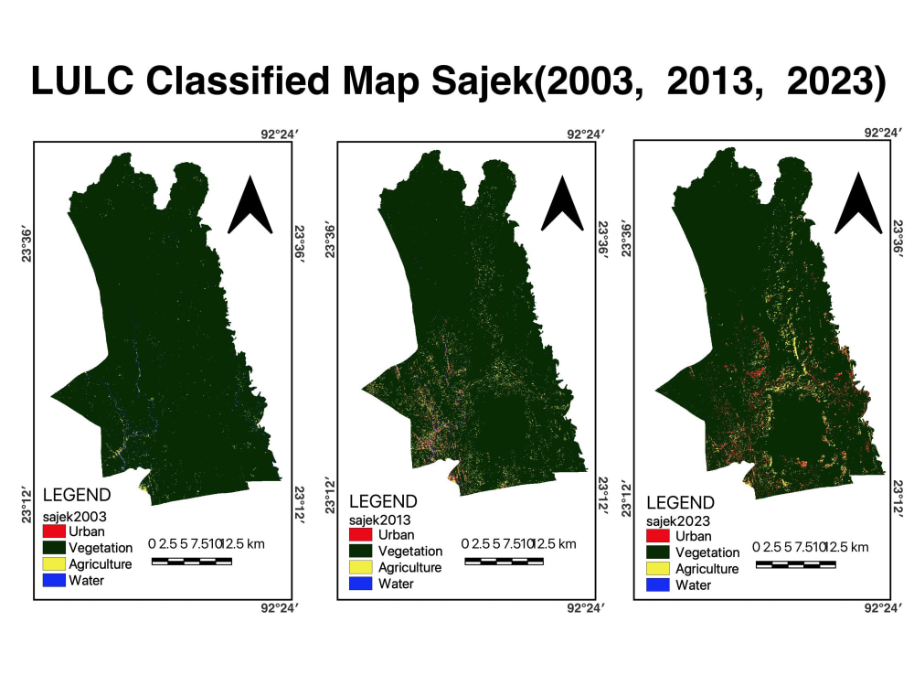 Remote sensing tasks with raster analysis | Upwork