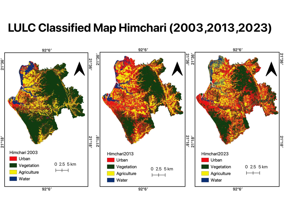 Remote sensing tasks with raster analysis | Upwork