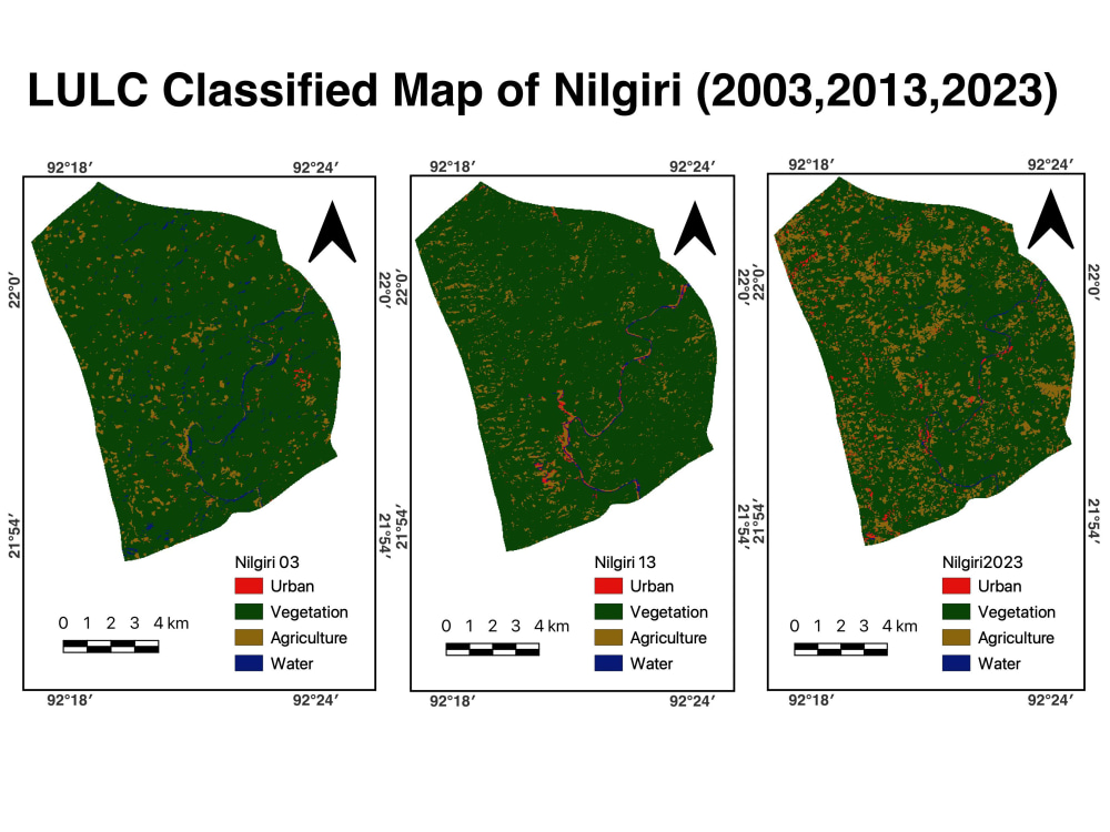 Remote sensing tasks with raster analysis | Upwork