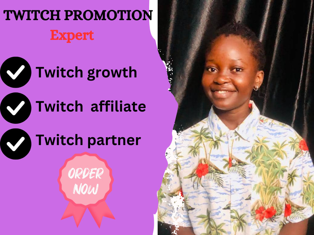 Twitch channel promotion to gain followers viewers | Upwork