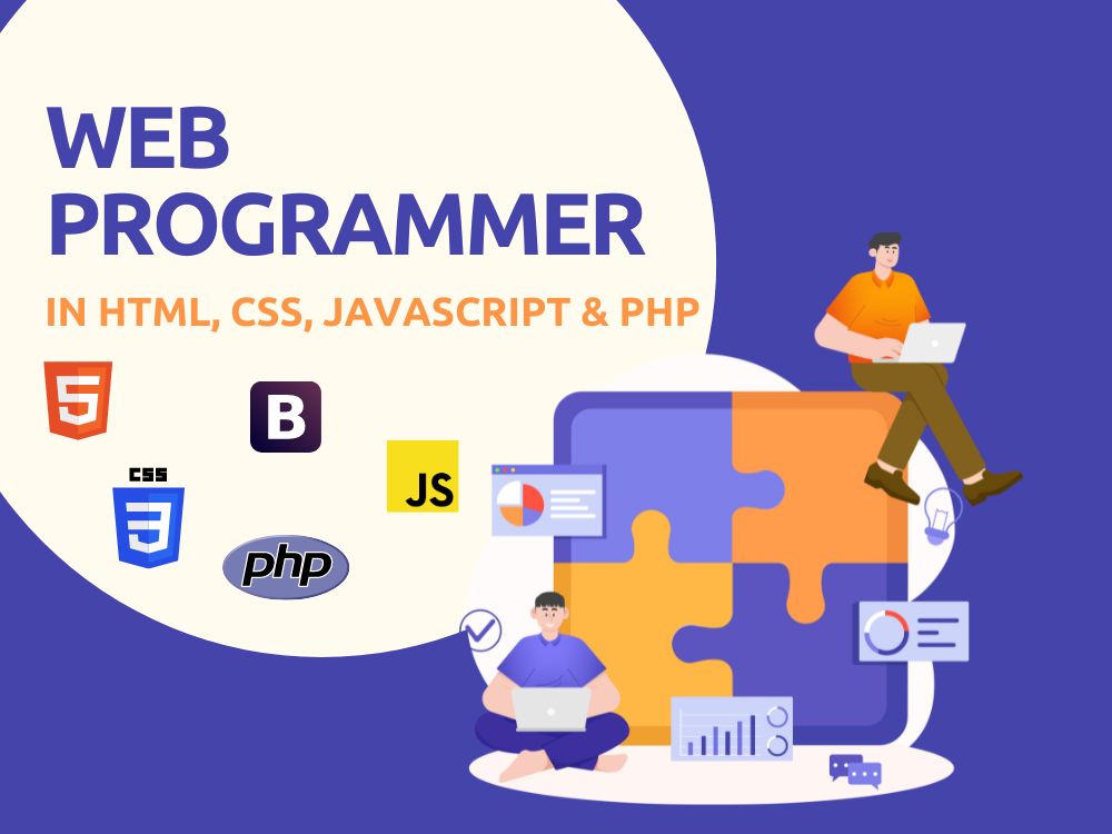 An Expert Web programmer in HTML, CSS, JavaScript, React, Node.js, PHP | Upwork