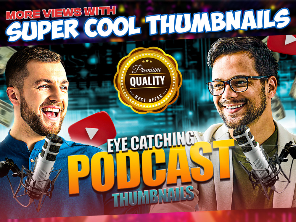 Eye catchy thumbnail designs for YouTube that will attract audience ...