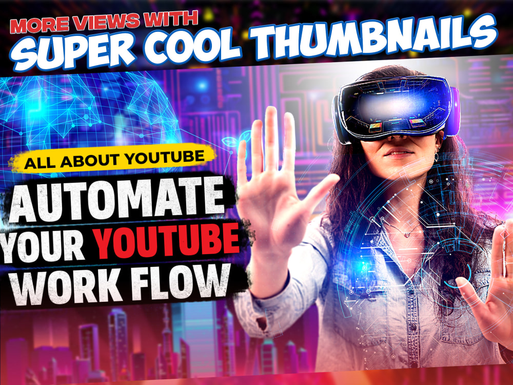 Eye catchy thumbnail designs for YouTube that will attract audience ...