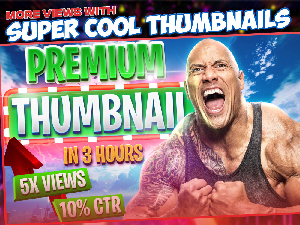 Eye catchy thumbnail designs for YouTube that will attract audience ...