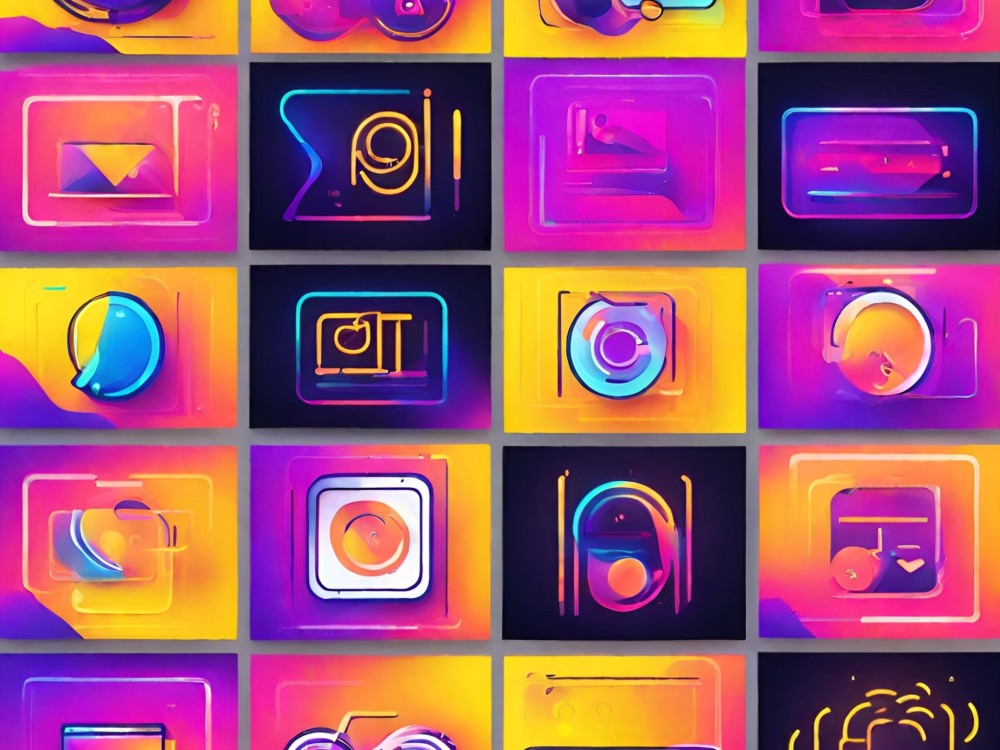 Icon & Buttons Design for web design and mobile app design | Upwork
