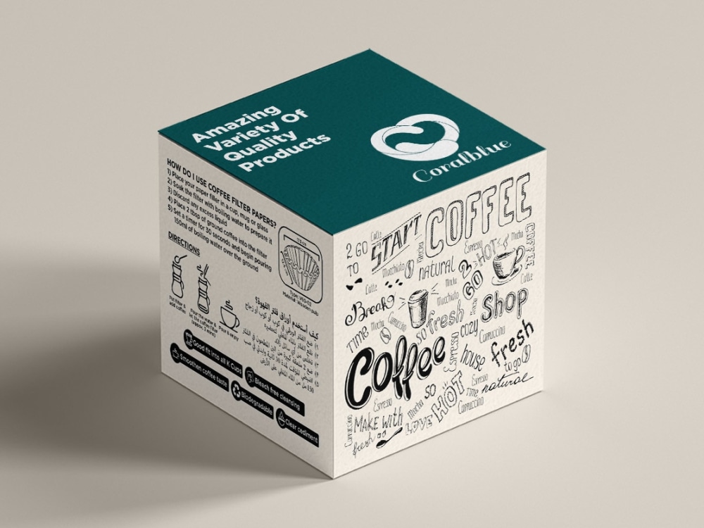 An eye-catchy and modern product packaging box/label design | Upwork