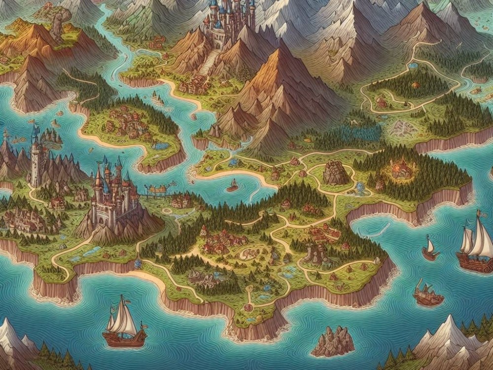 High quality bespoke fantasy maps | Upwork