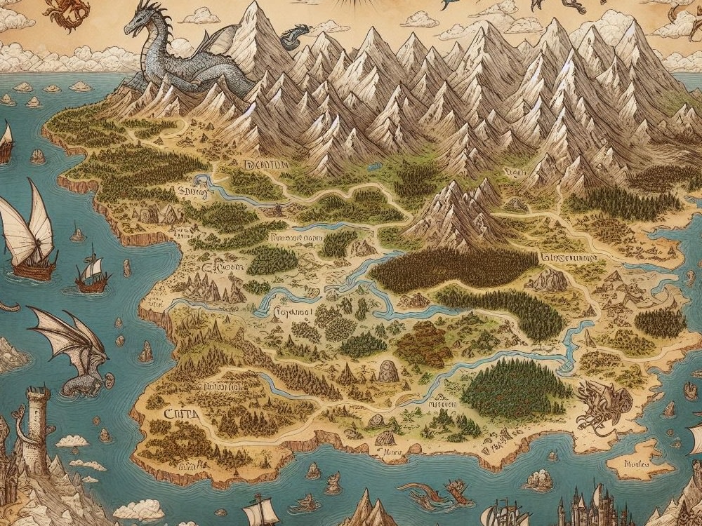High quality bespoke fantasy maps | Upwork