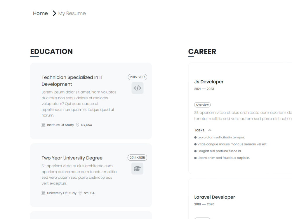 Codez - Creative Portfolio VueJS Template | Upwork