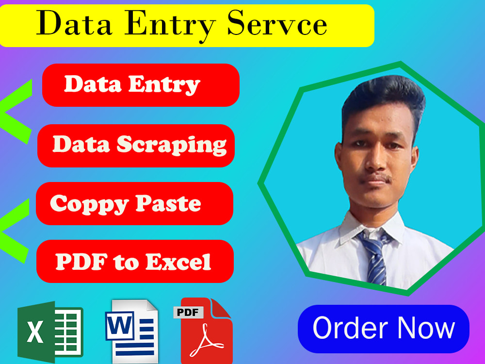 Excel data entry, lead generation, copy-paste, typing, internet research | Upwork