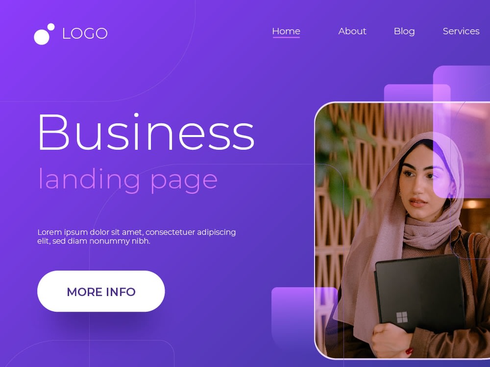Juicy Website User Interface Design | Landing Page Design | Upwork