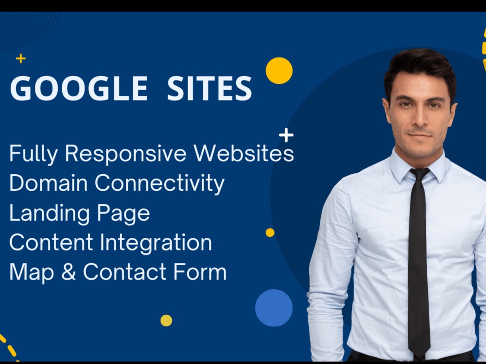 A professional business website using google sites | Upwork