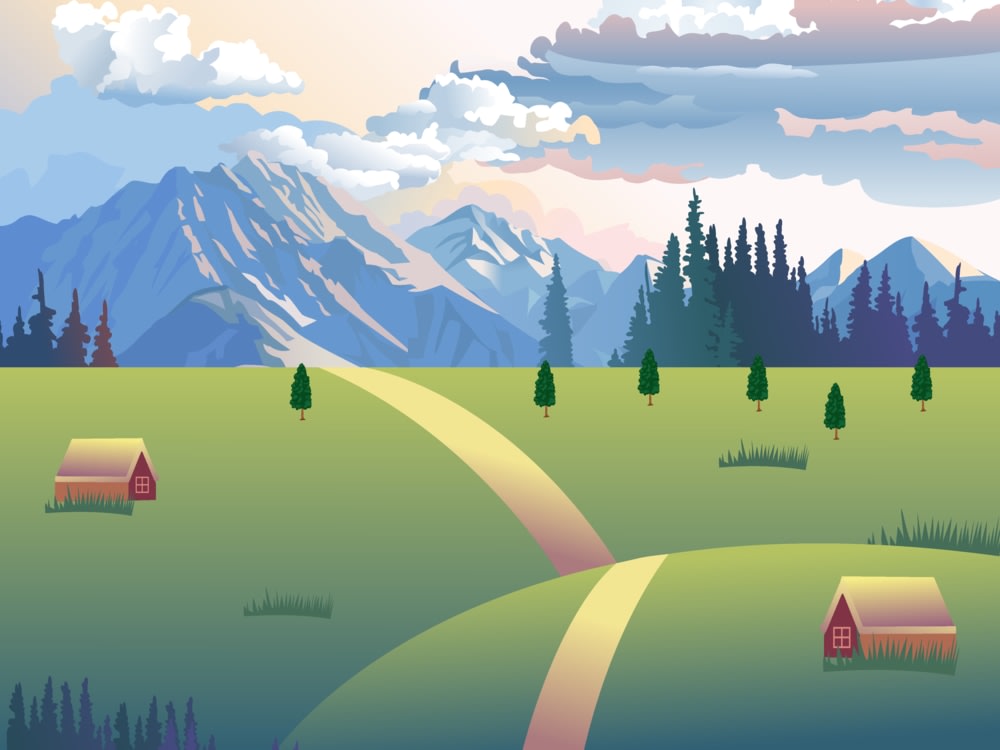 The custom flat vector illustration | Upwork