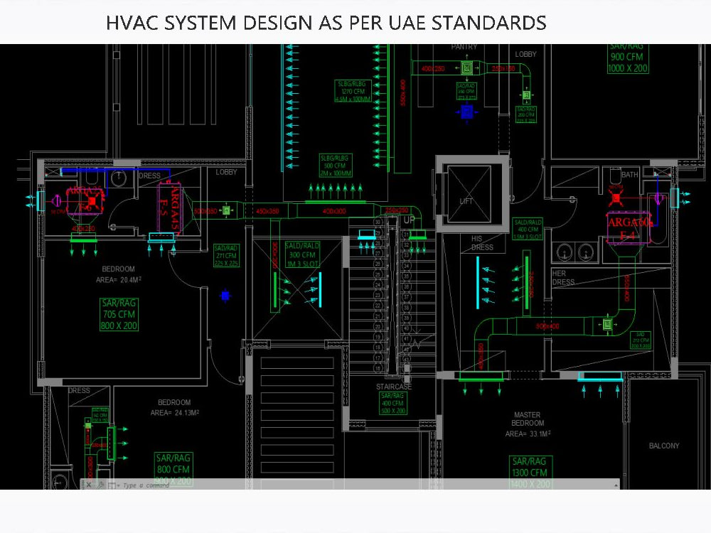 A COMPLETE HVAC SYSTEM DESIGN AS PER UAE/ASHRAE STANDARDS | Upwork