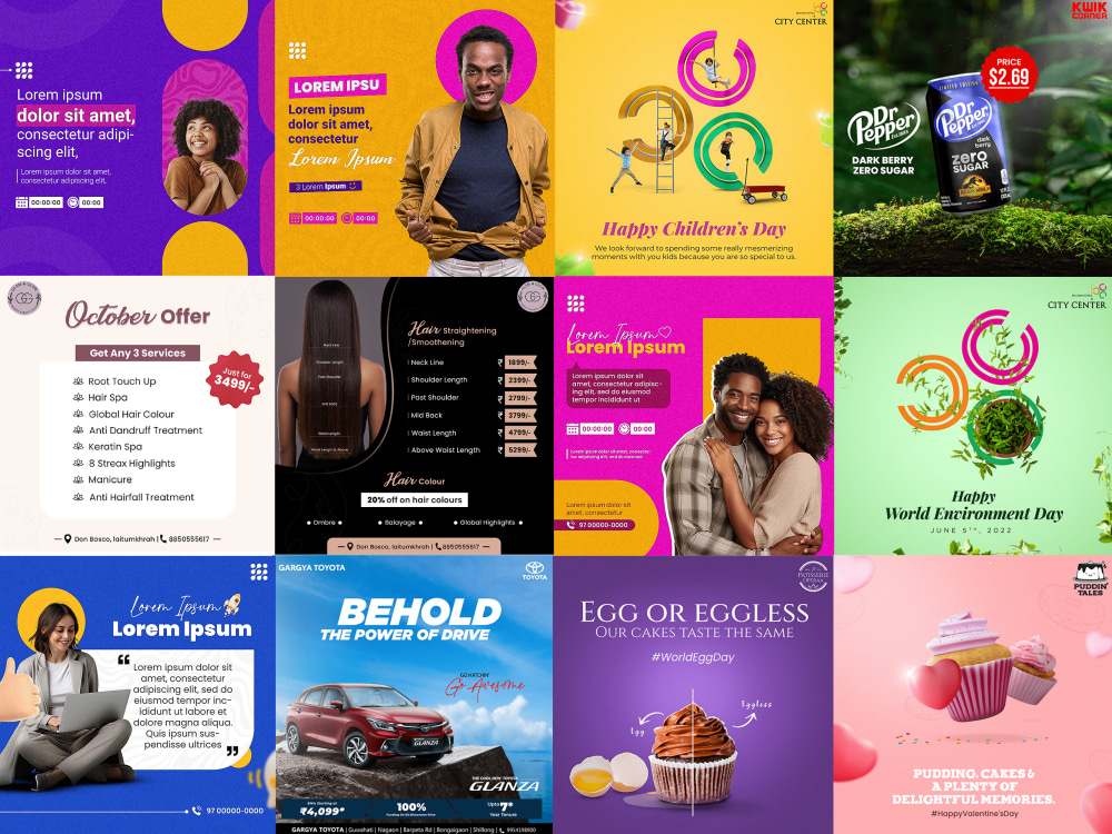 Creative social media post | Upwork