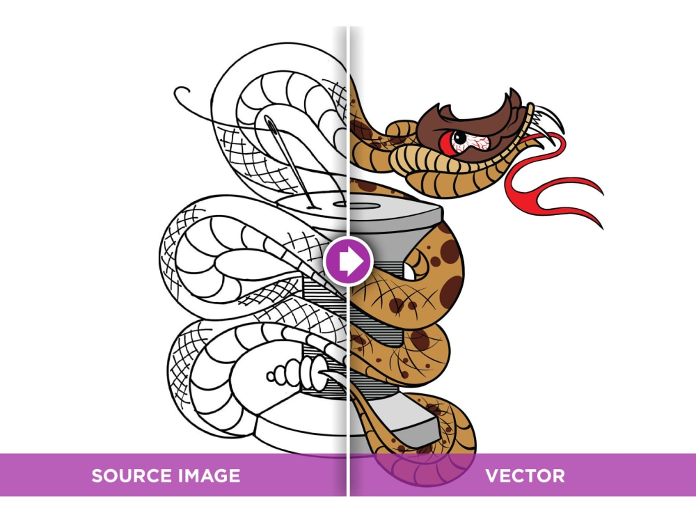 Vector tracing or convert to vector quickly | Upwork