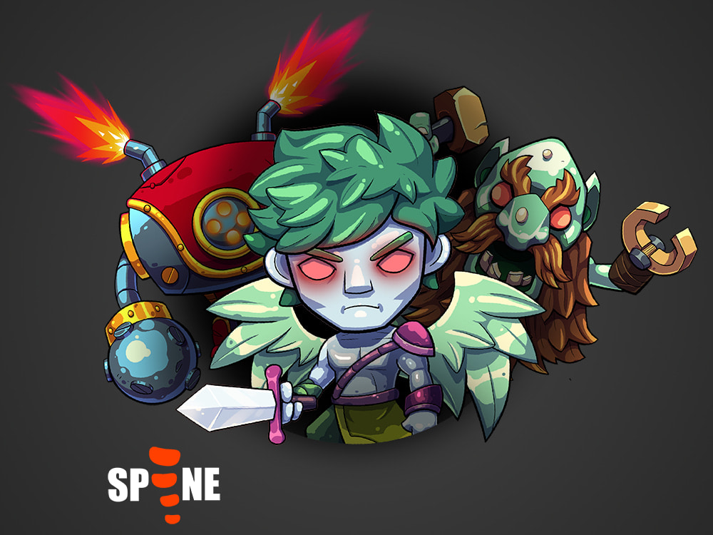 The best animation for your 2D character with spine 2D | Upwork