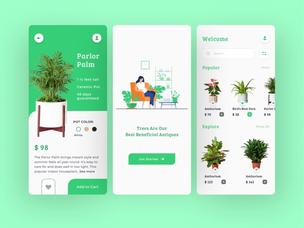 Custom Mobile App UI Design for your Android & IOS using Figma | Adobe XD | Upwork