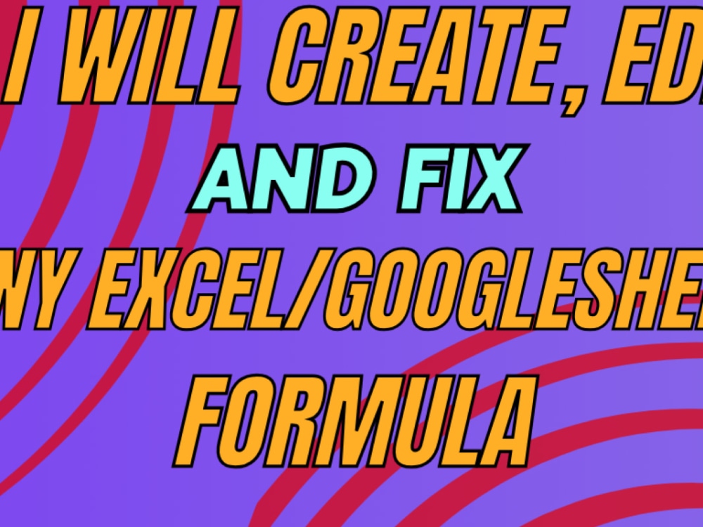A customized excel spreadsheet, data visualization and inventory ...