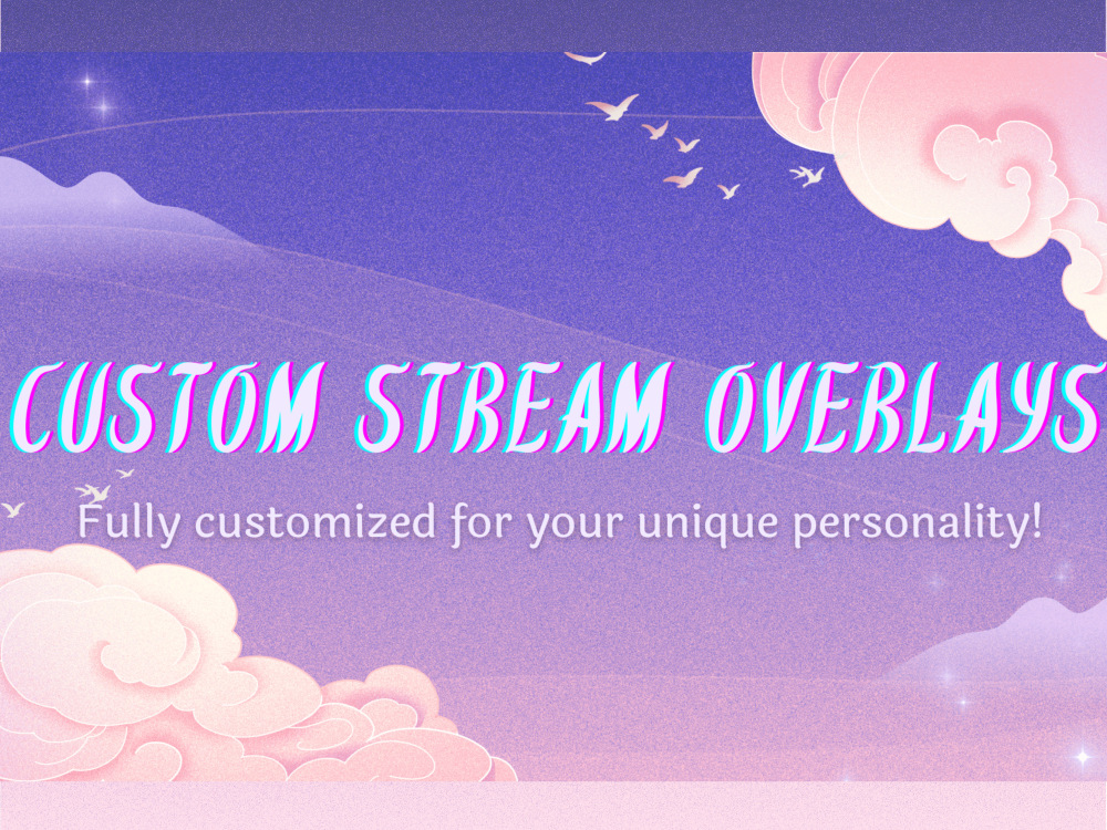 An amazing, customized twitch screen overlay | Upwork