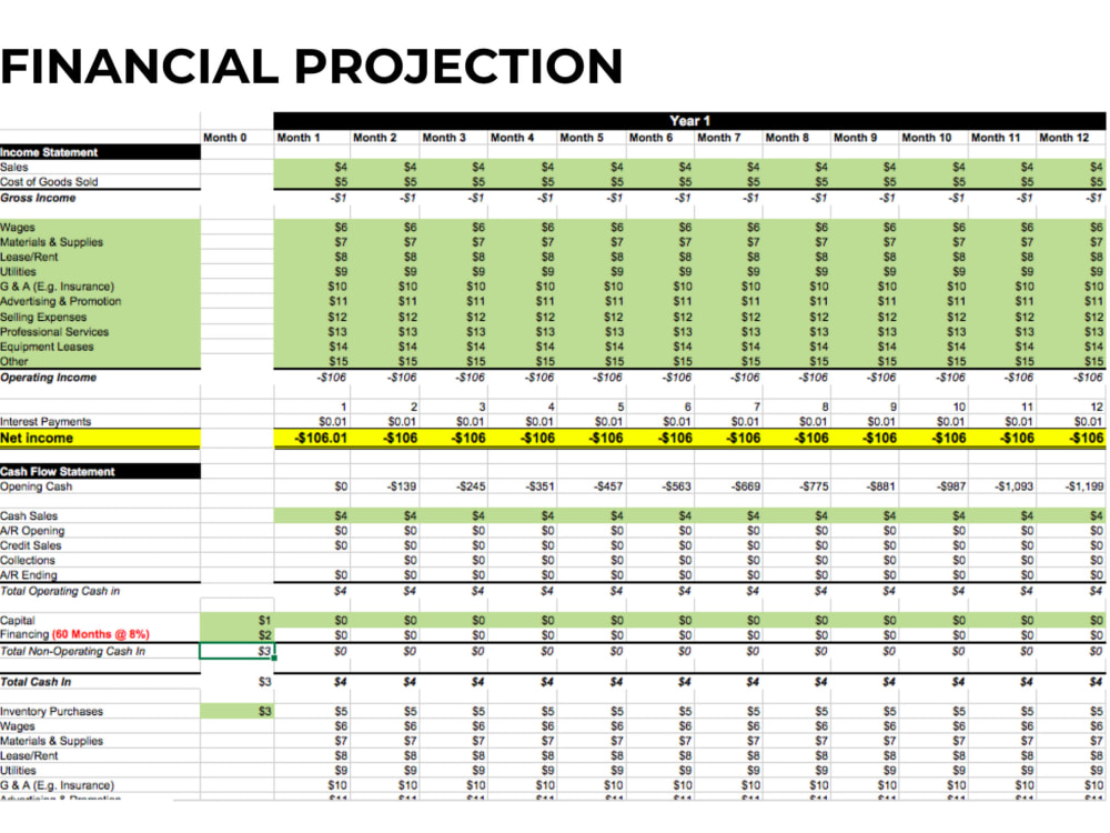 Accounting spreadsheet designs for bookkeeping/ cashflow/ inventory | Upwork
