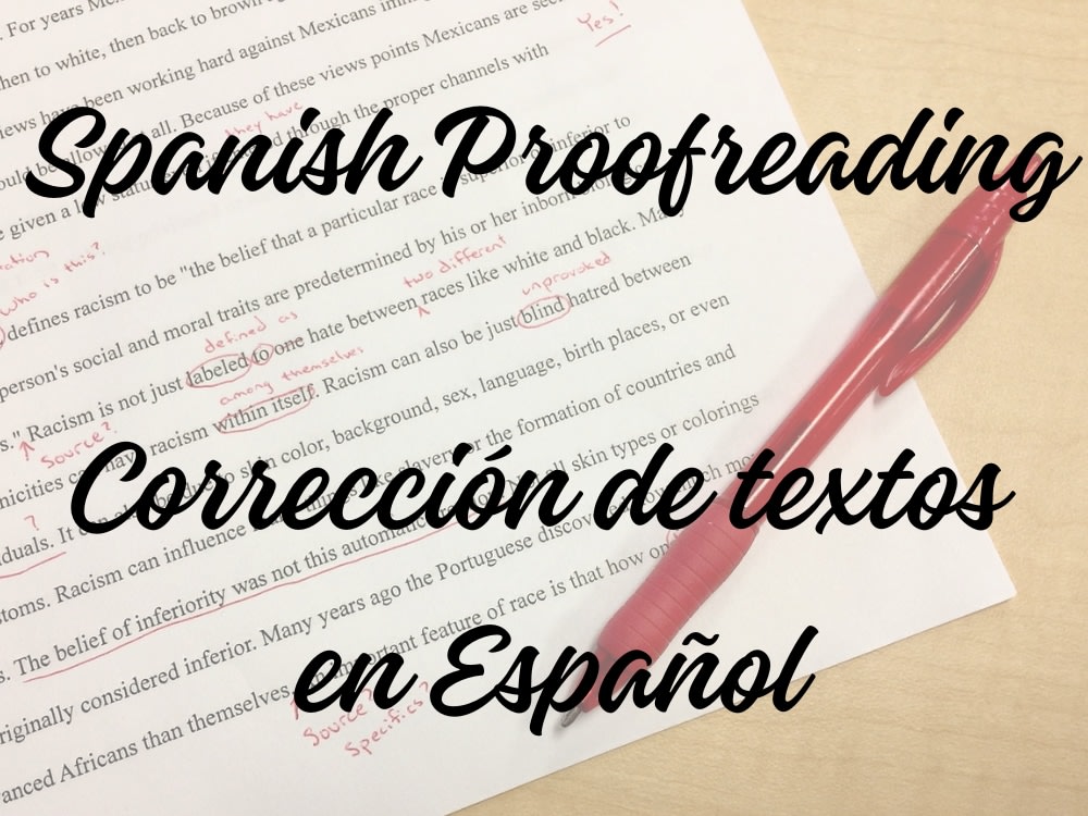 An accurate proofreading for your texts in Spanish | Upwork